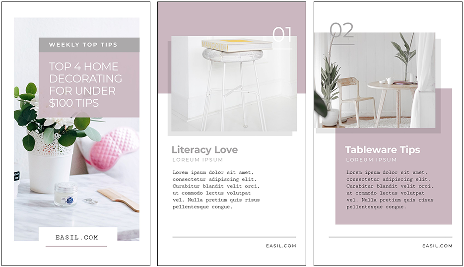 Instagram Story Template Designs, 10 Ways - Hack Your Visual Design ...