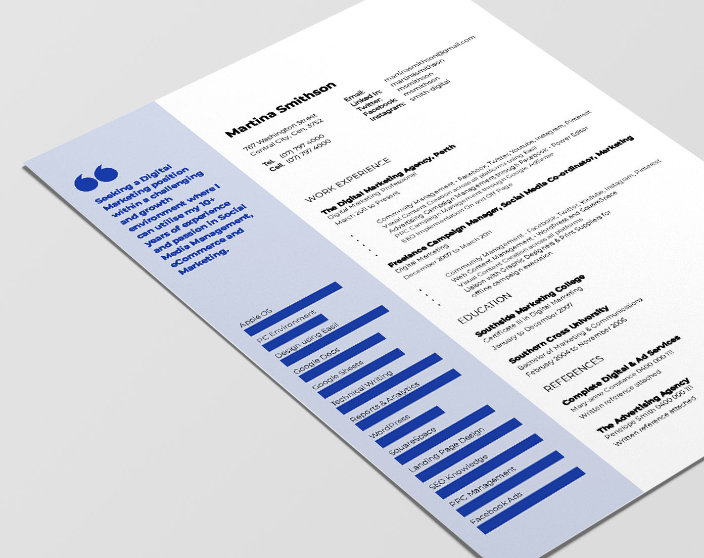 12 Best Free Resume Templates + Tips on how to stand out - Easil