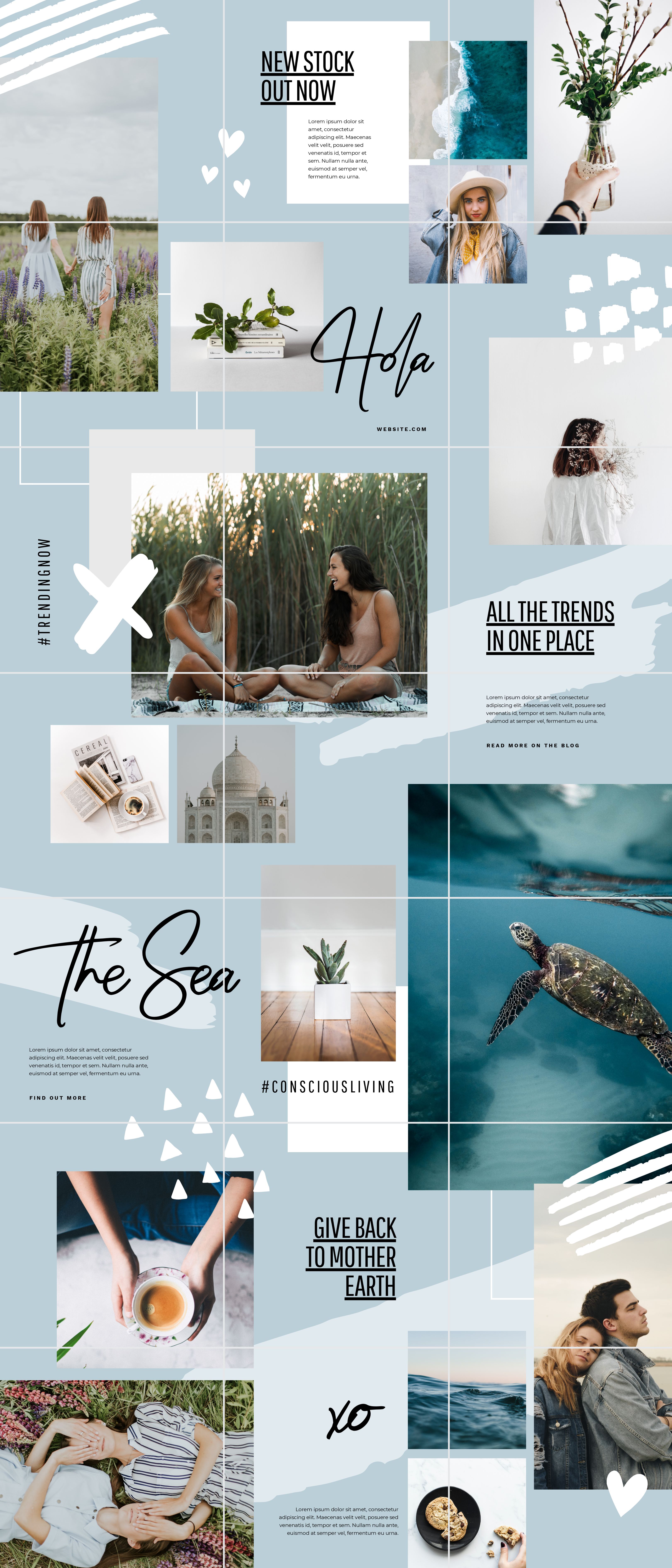 Free Instagram Puzzle Feed Template Nisma Info