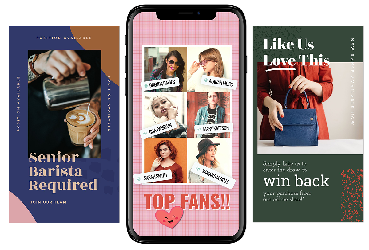 15 Free Facebook Story Templates To Get Your Brand In The Spotlight Easil