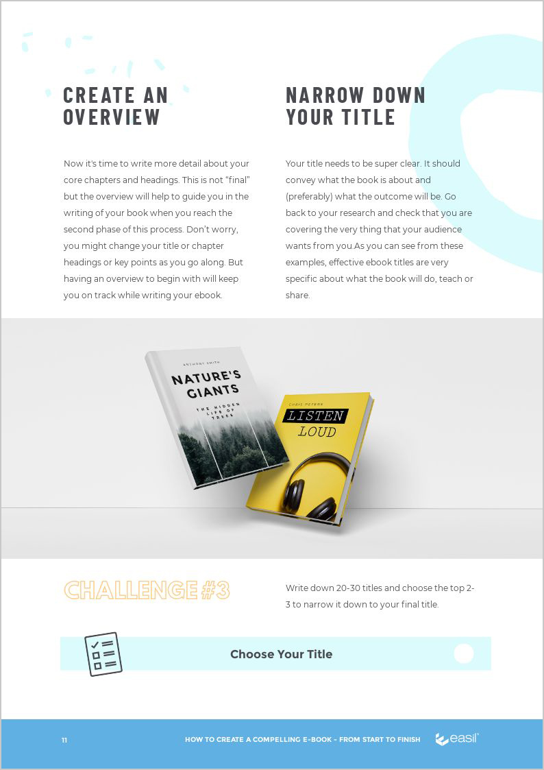 How to Create an ebook from Start to Finish with Easil - Easil