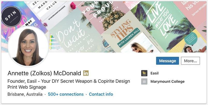 How to Use the Perfect LinkedIn Image Size for Social Networking - Easil