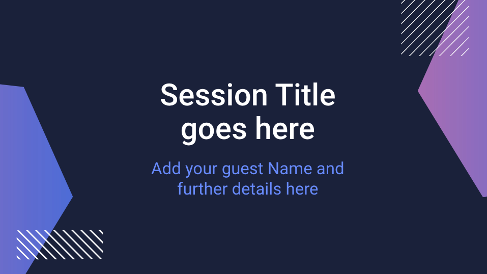 How to create a professional live video overlay (+Free Templates) - Easil