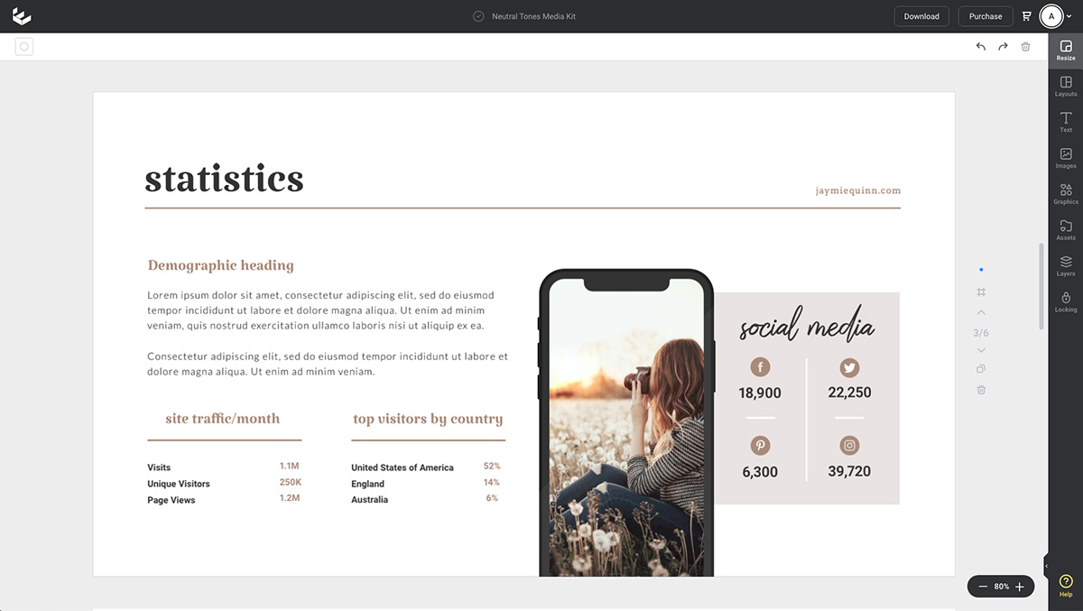 How to Create a Kick-ass Media Kit (+ Free Templates) – Easil