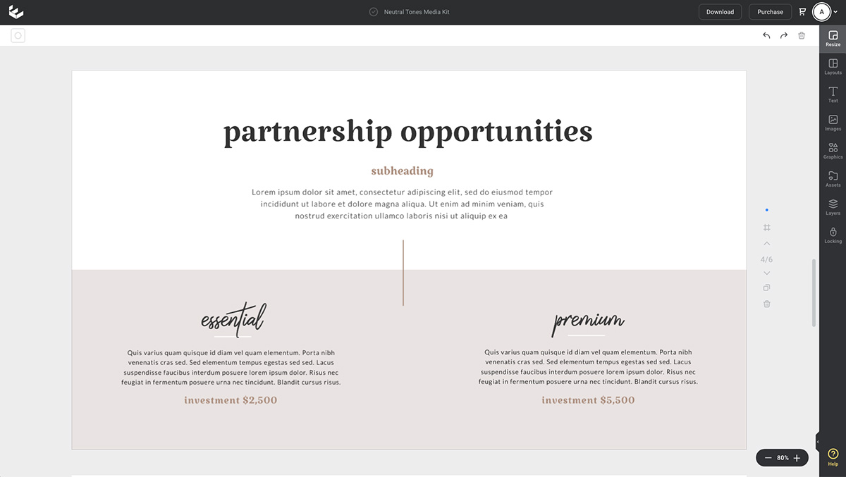 How to Create a Kick-ass Media Kit (+ Free Templates) – Easil