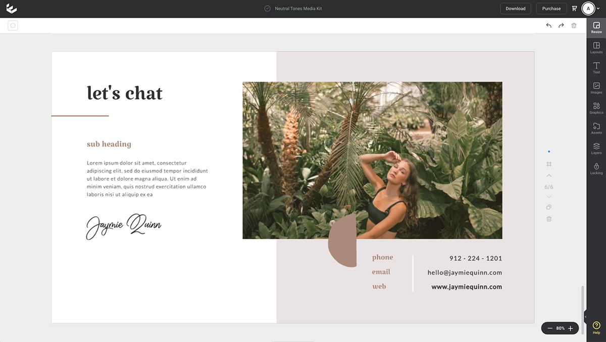 How to Create a Kick-ass Media Kit (+ Free Templates) – Easil