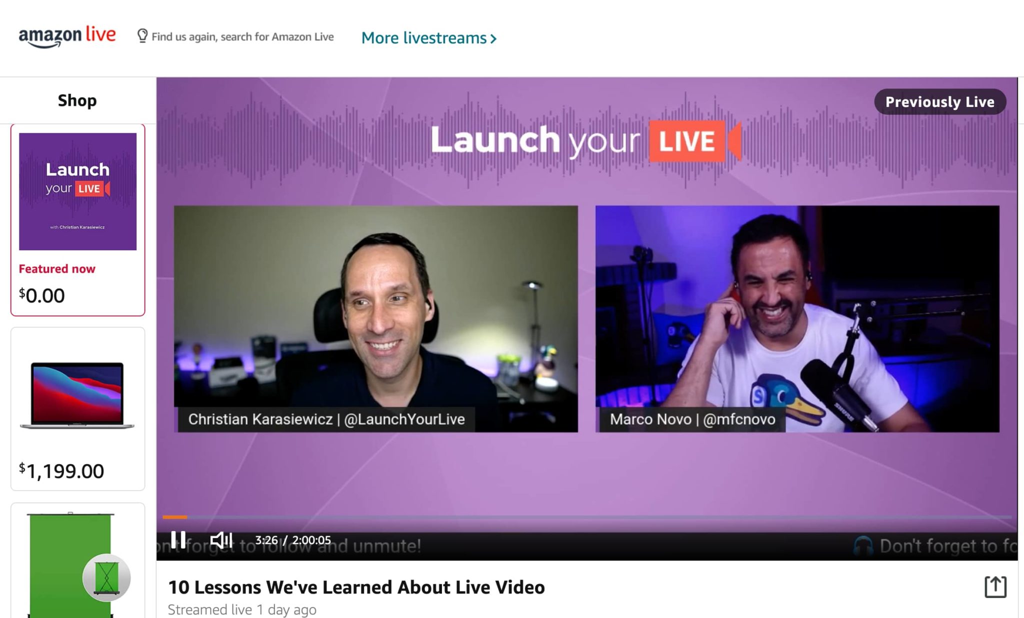 Amazon Live Shopping: How (& Why) To Use it, Branding Tips +5 Free ...