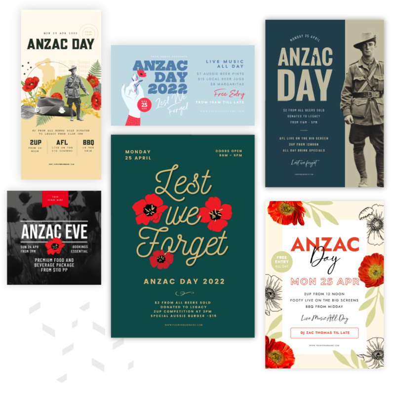 Anzac Day Poster Templates - Easil