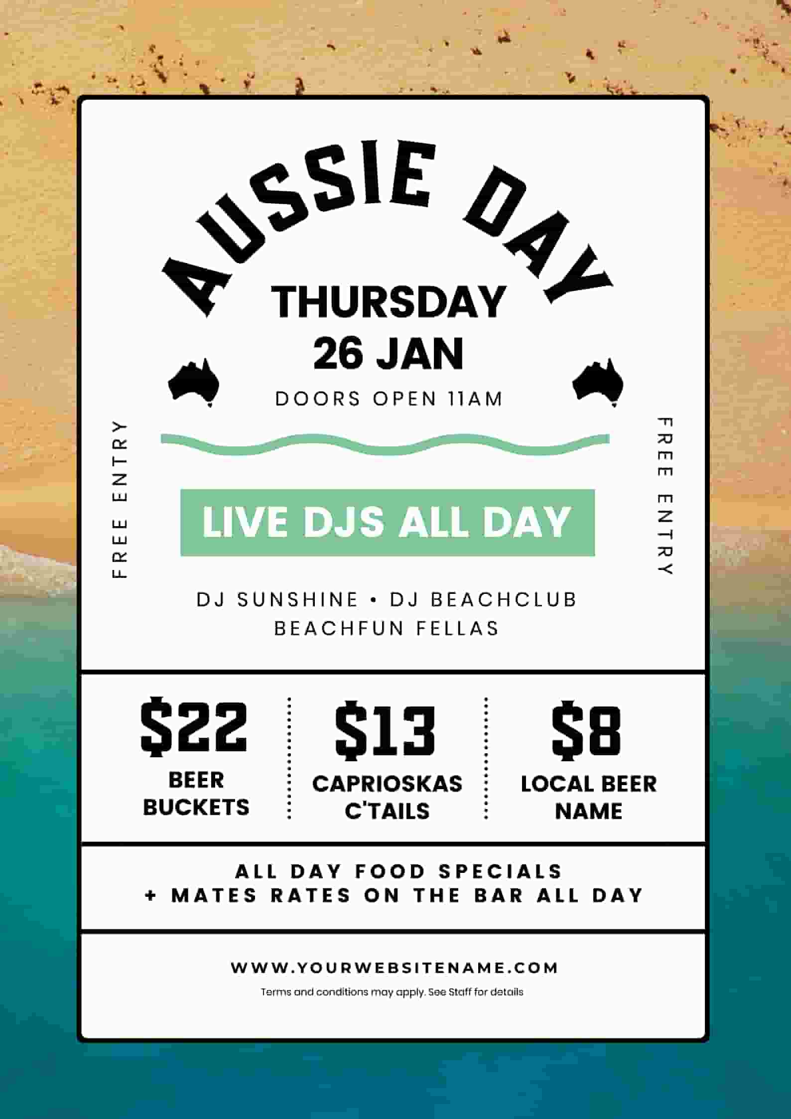 Australia Day Templates – Easil