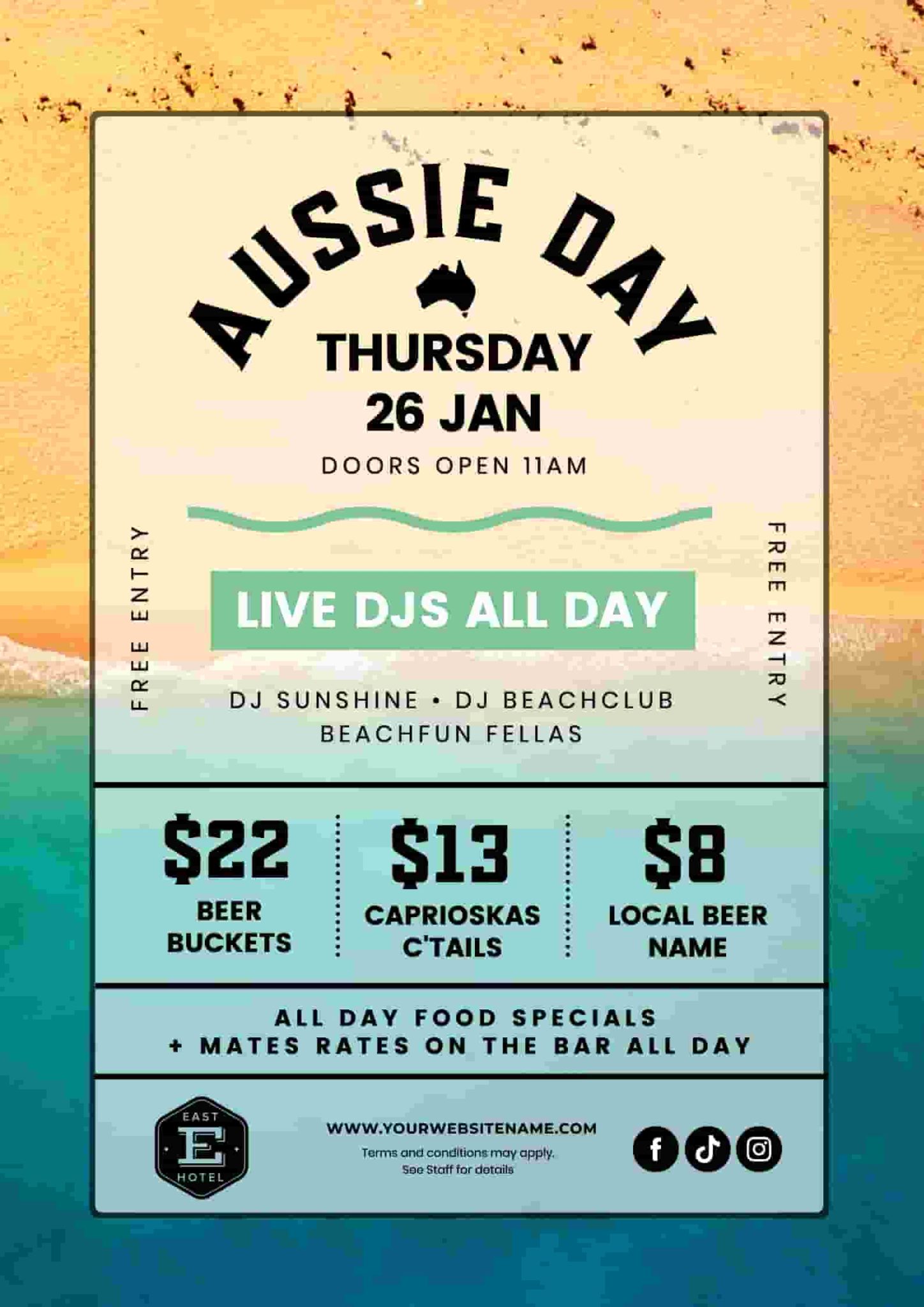 Australia Day Templates – Easil